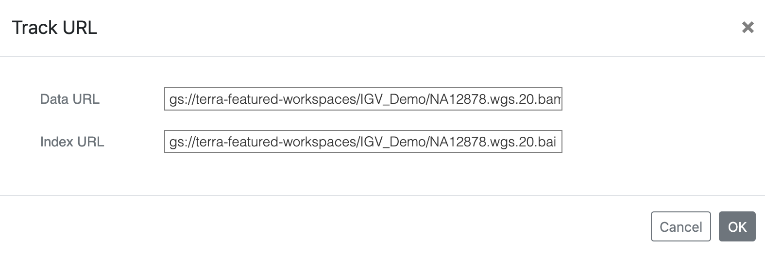 How to view IGV tracks of BAM and VCF files – Terra Support